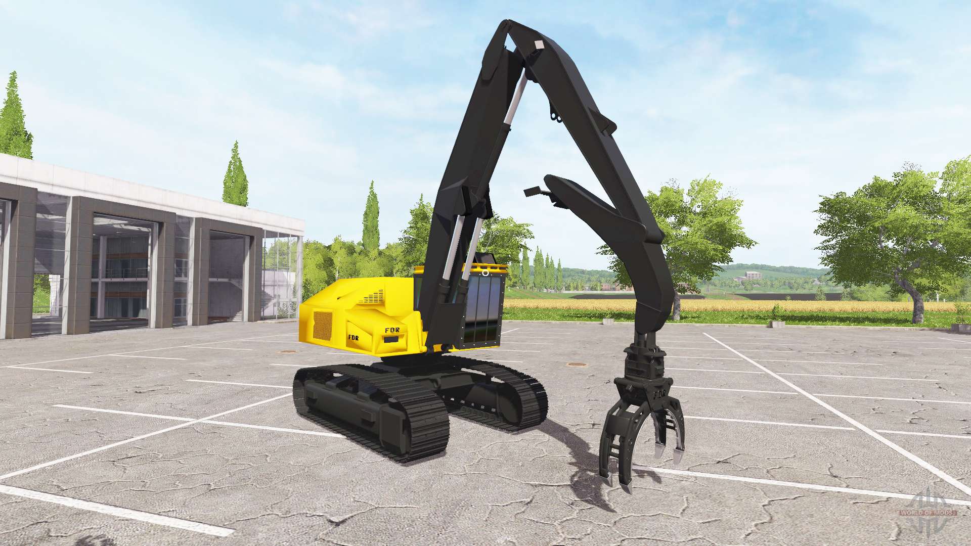 Boom godet de chargeuse-pelleteuse pour Farming Simulator 2017